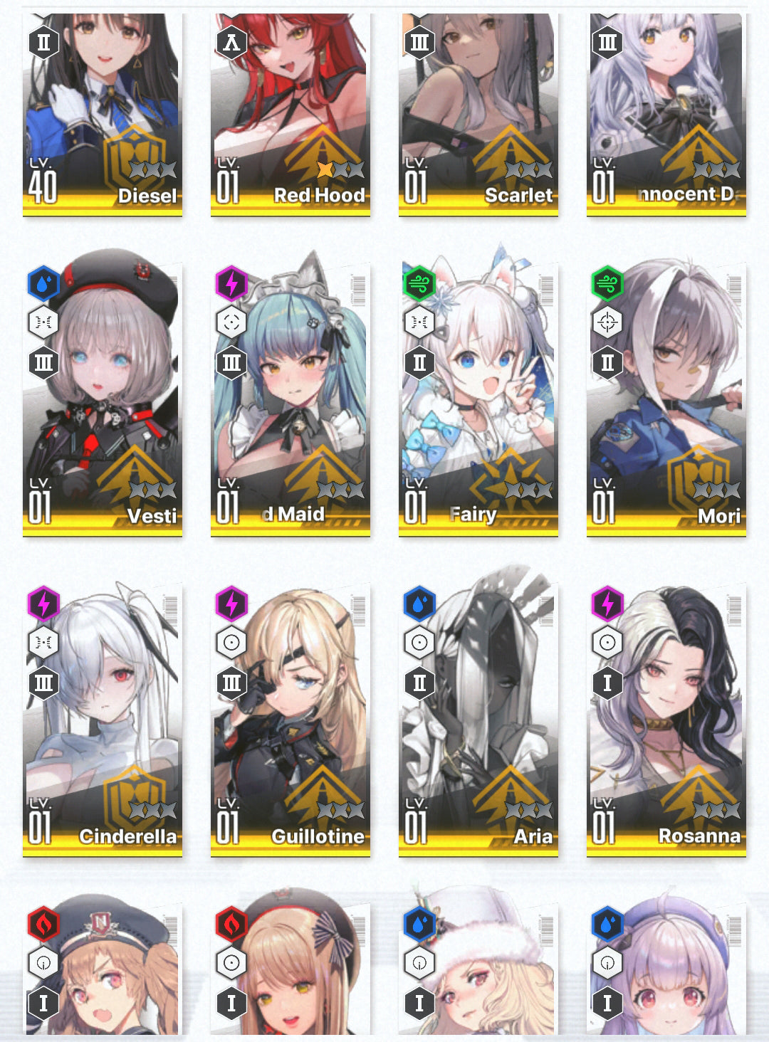 [NA] GODDESS OF VICTORY NIKKE 18SSR Limited Anne+2 Red Hood+Skin+Cinde ...