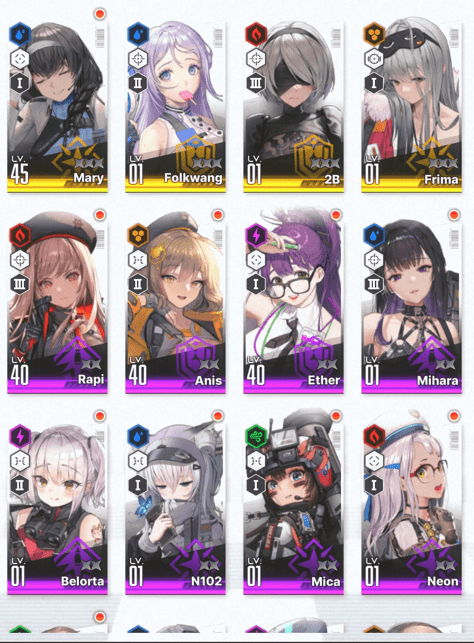 [NA] GODDESS OF VICTORY NIKKE 2B+Skin+Mary+Frima++ starter account ...