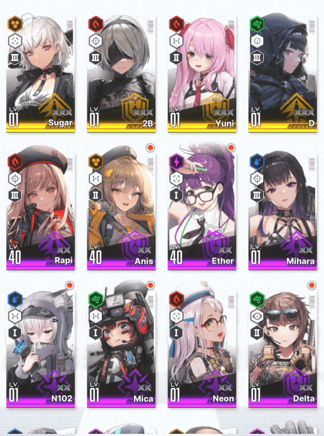 [NA] GODDESS OF VICTORY NIKKE 2B+Skin+Yuni+D+Sugar++ starter account ...