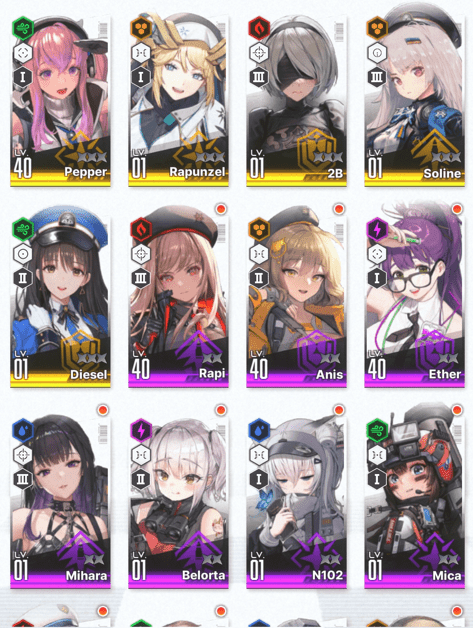 [NA] GODDESS OF VICTORY NIKKE 5SSR 2B+Skin+Rapunzel+Pepper++ starter a ...