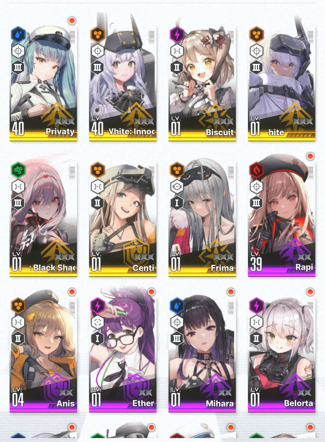 [NA] GODDESS OF VICTORY NIKKE 7SSR Scarlet: Black Shadow+Frima+Biscuit ...