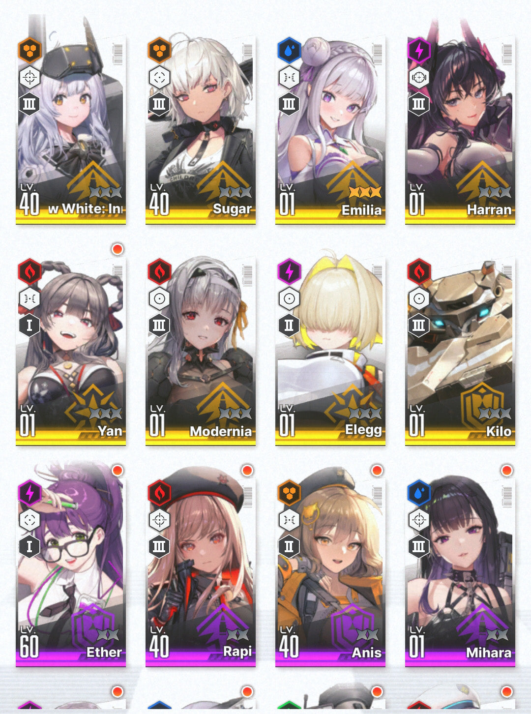 [GLOBAL/NA] NIKKE Starter Account Makima Scarlet Modernia Red Hood ...