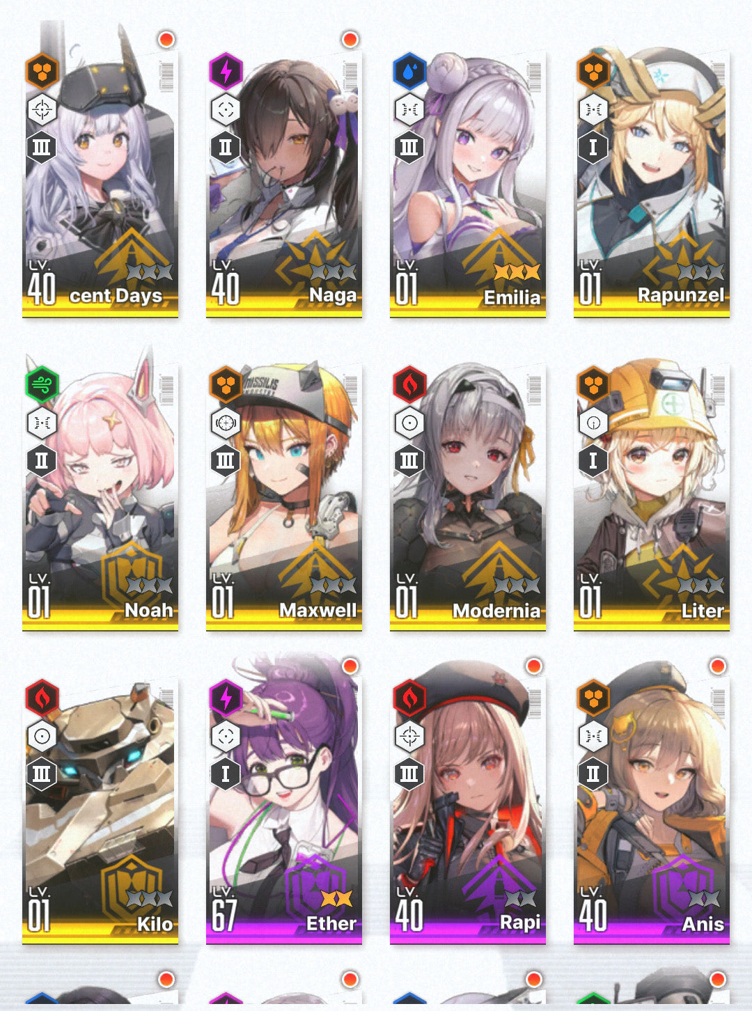 [NA] GODDESS OF VICTORY NIKKE 9SSR MLB 4 Emilia+skin+Modernia+Liter+Na – Mobile Games Starter