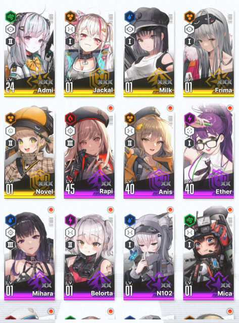 [NA] GODDESS OF VICTORY NIKKE Admi+Jackal+Milk+Frima+Novel++ starter a ...