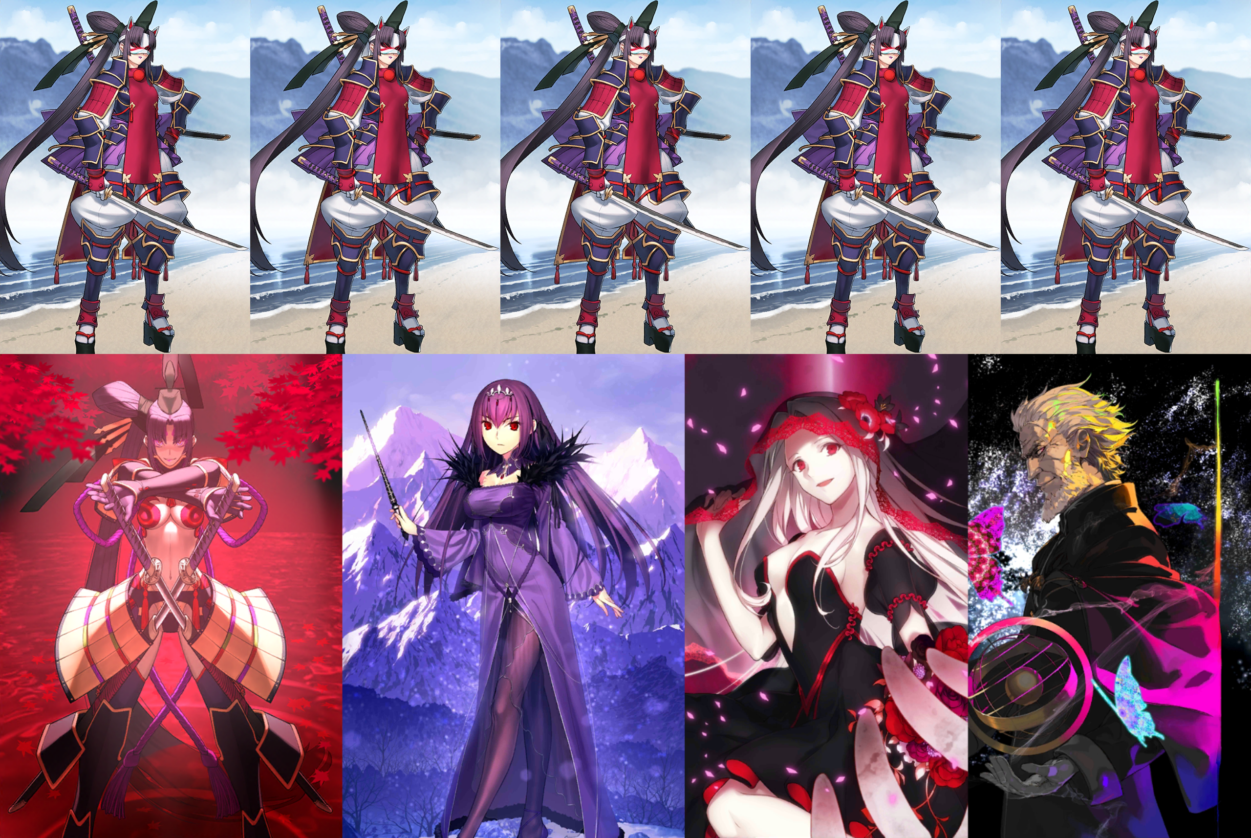 [NA] [INSTANT] FGO NP5 Taira no Kagekiyo + Skadi + 1000~1200SQ + 5~6x5 ...