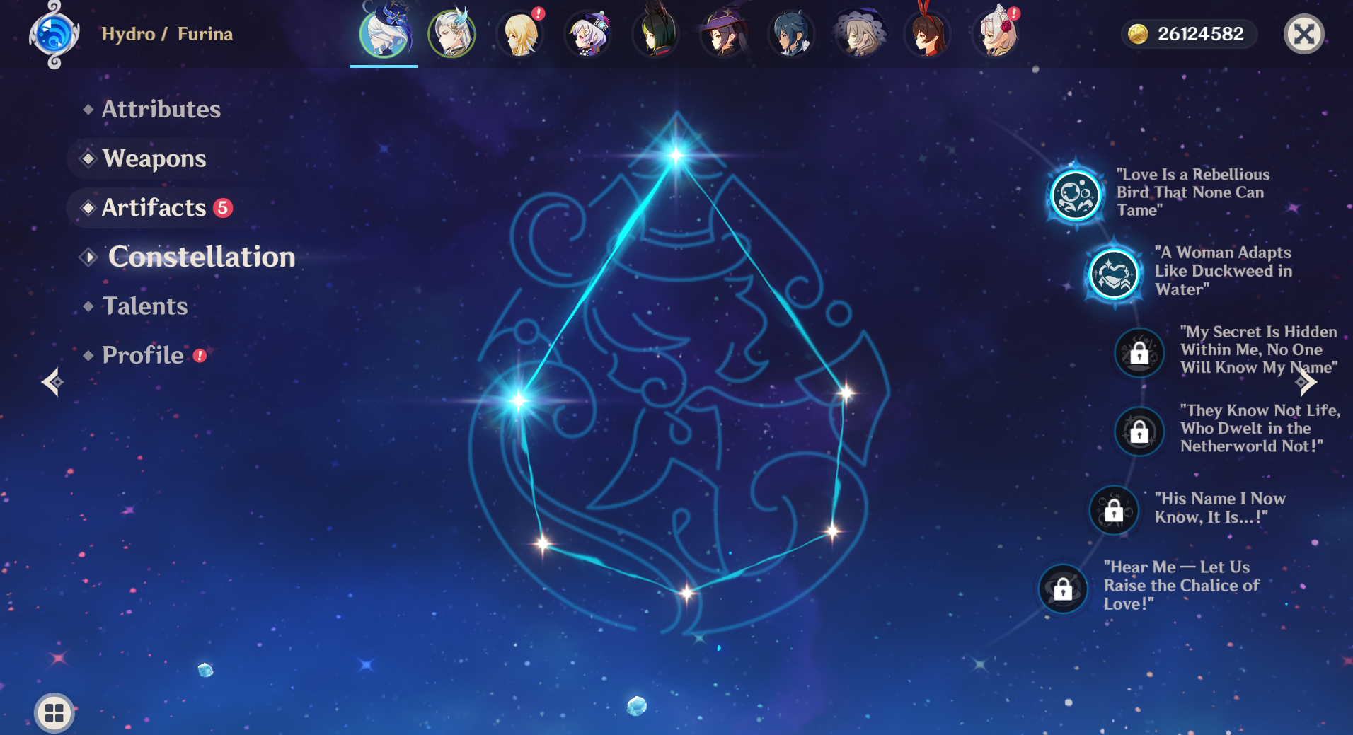 [NA] [INSTANT] Genshin Impact C2 Furina + Neuvillette AR52 AMERICA Sta ...