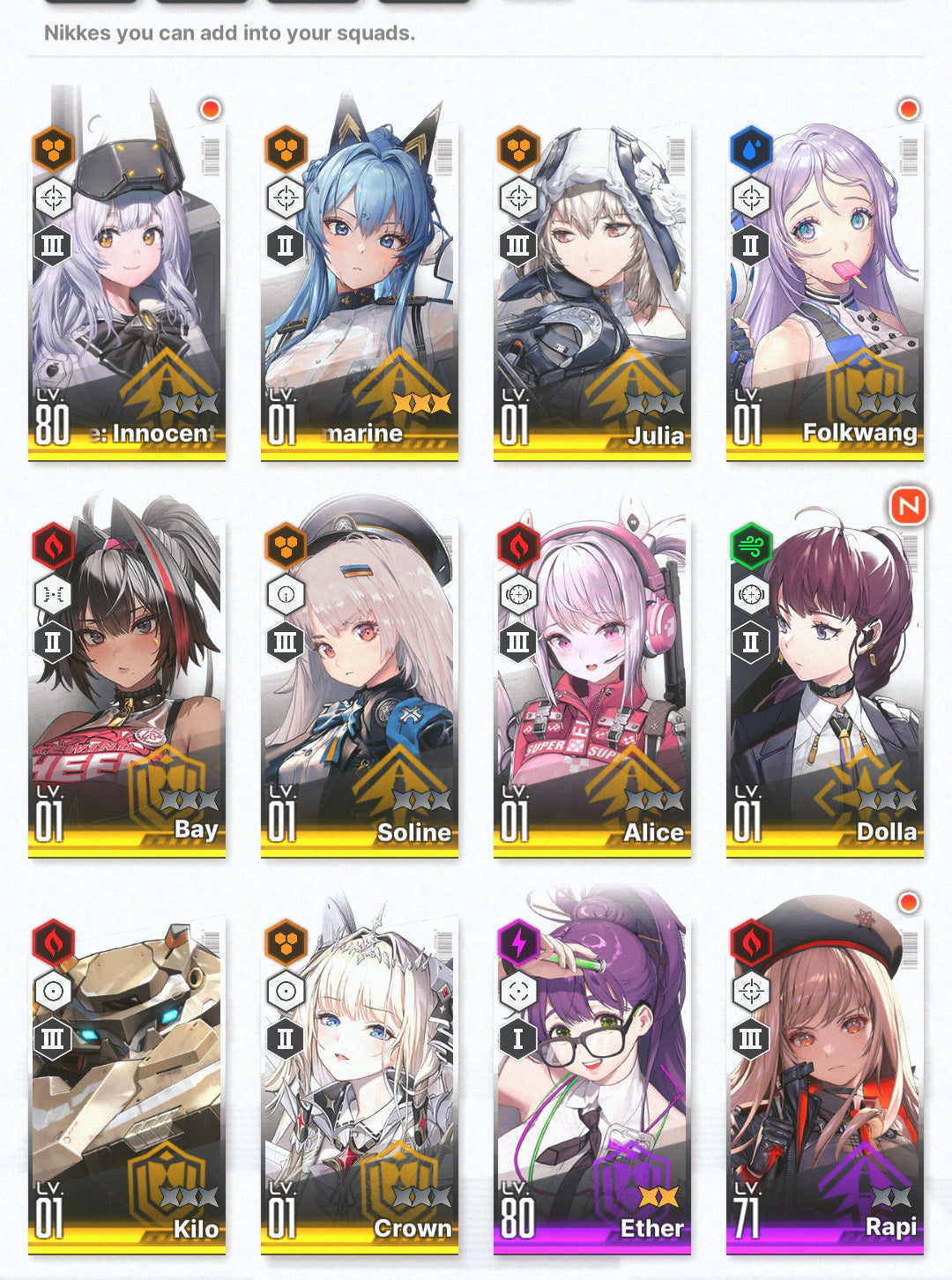 [NA] [INSTANT] NIKKE 11SSR MLB 4 Helm+Crown+Bay+ GODDESS OF VICTORY st ...