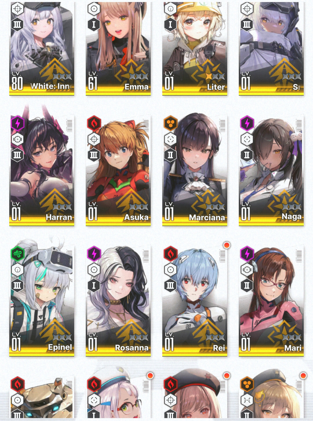 [NA] [INSTANT] NIKKE 13SSR 3Collab Asuka+Rei+Mari+Skin+Liter+Harran++ ...