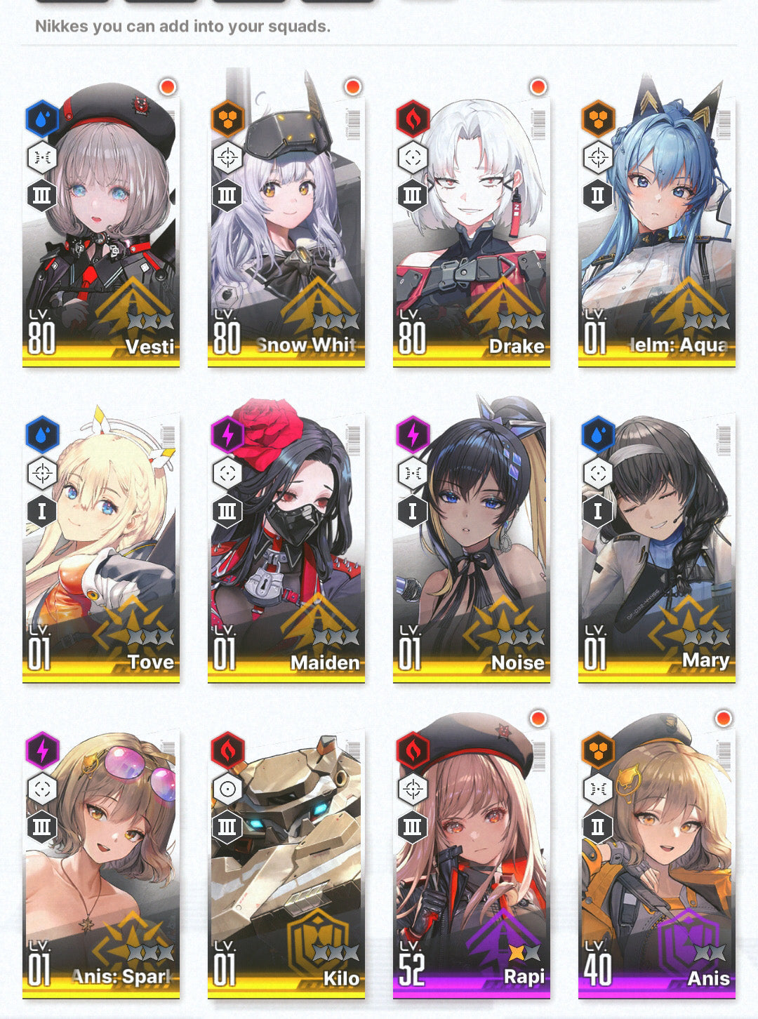 [NA] [INSTANT] NIKKE 2 limited 10SSR Sparkling Summer Anis+Helm+ GODDE ...
