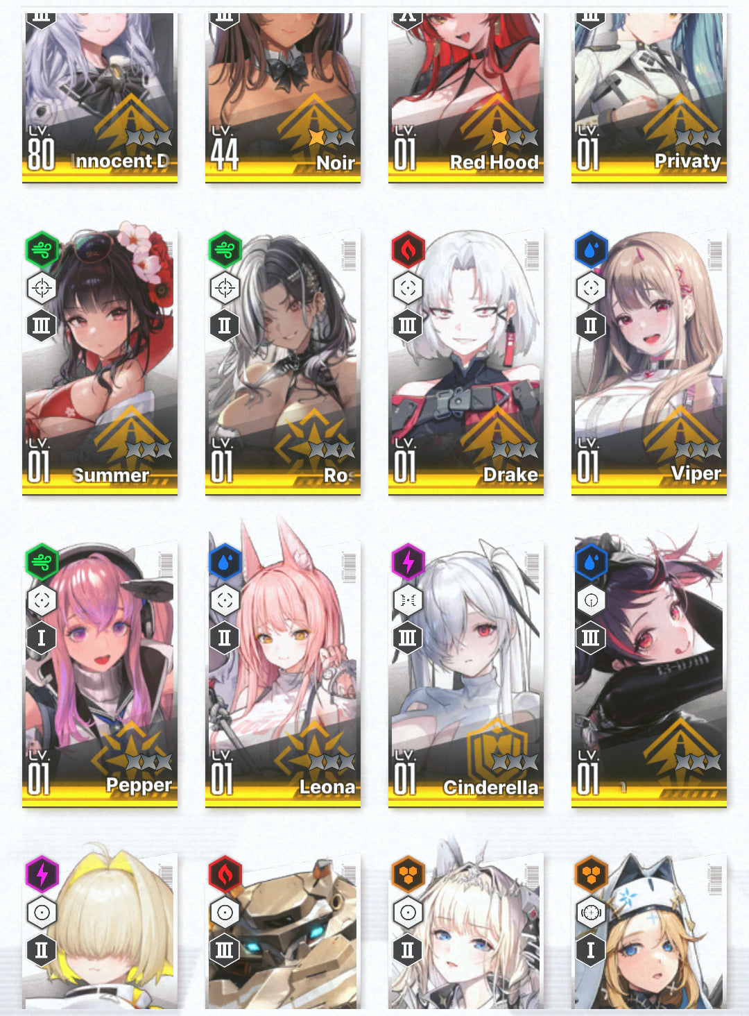 [NA] [INSTANT] NIKKE 2 limited 16SSR+Pity Sakura+Rosanna+Red Hood+Skin ...