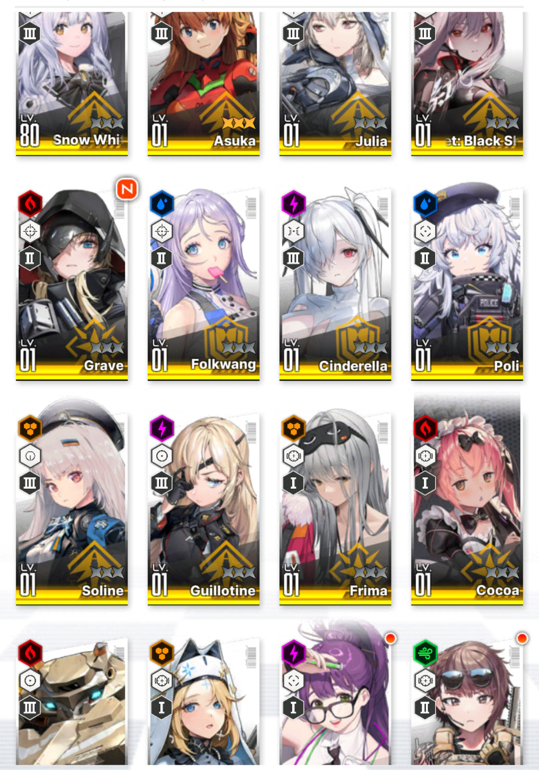 [NA] NIKKE 14SSR MLB 4 Asuka+Skin+Cinderella+Grave+Scarlet Black Shado ...