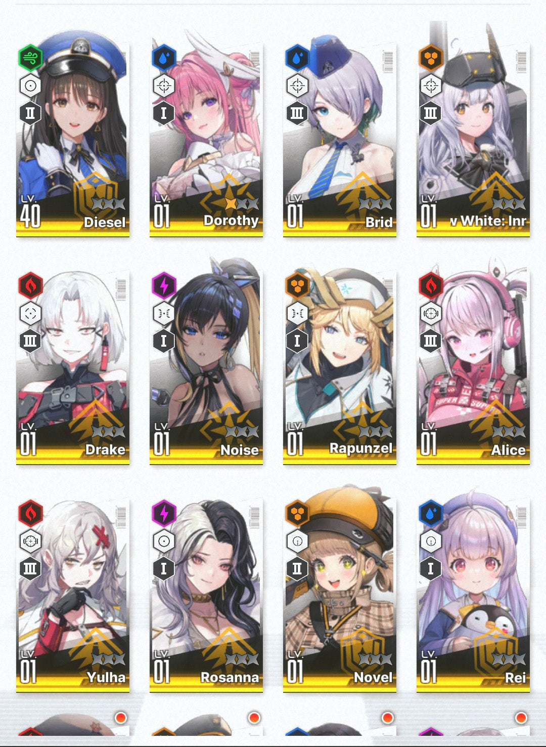 [NA]EN GODDESS OF VICTORY NIKKE 12SSR Dorothy+Rapunzel+Noise+Novel++ s ...