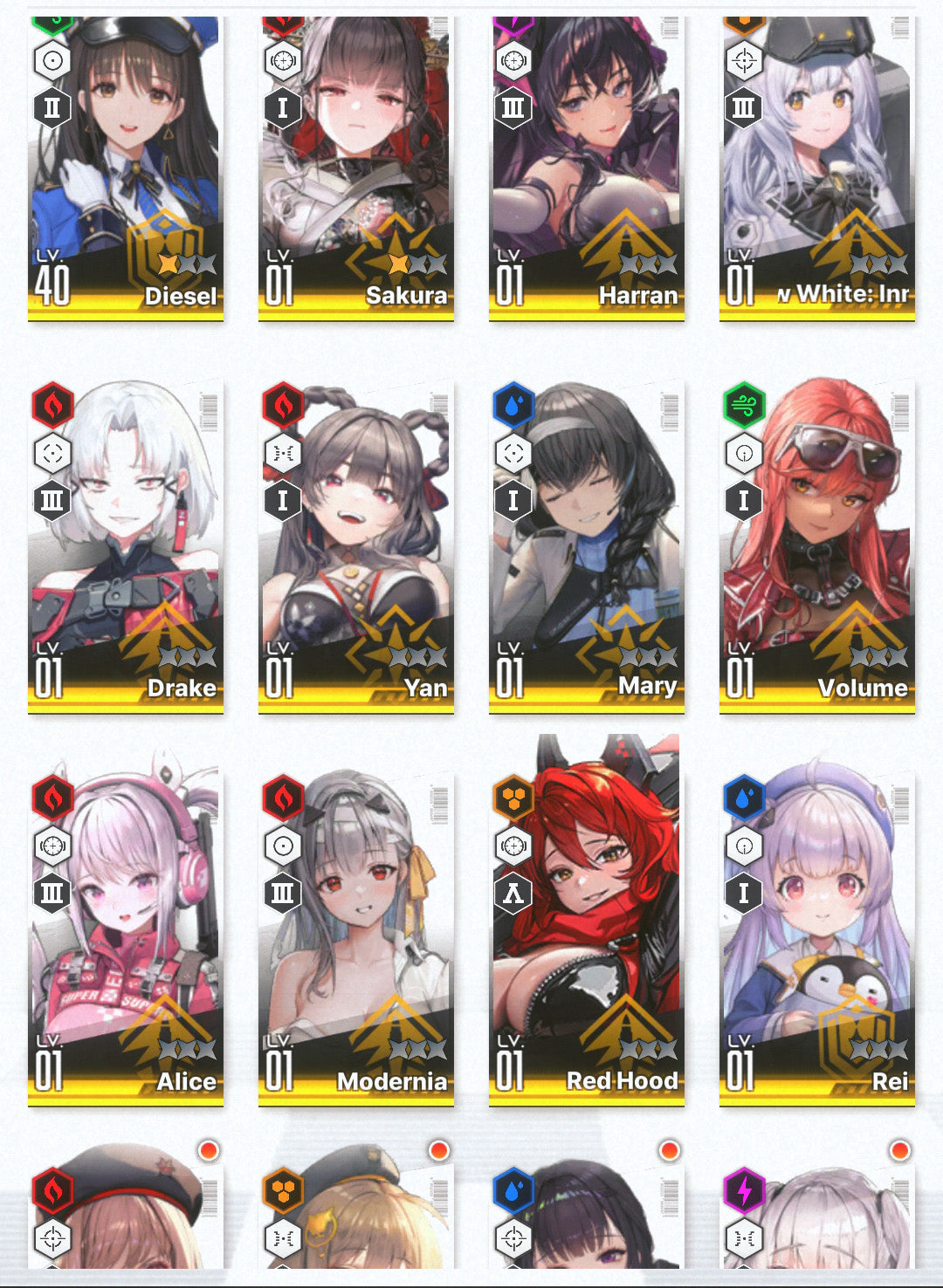 [NA]EN GODDESS OF VICTORY NIKKE 12SSR Sakura+Modernia+skin+Red Hood+Ya ...