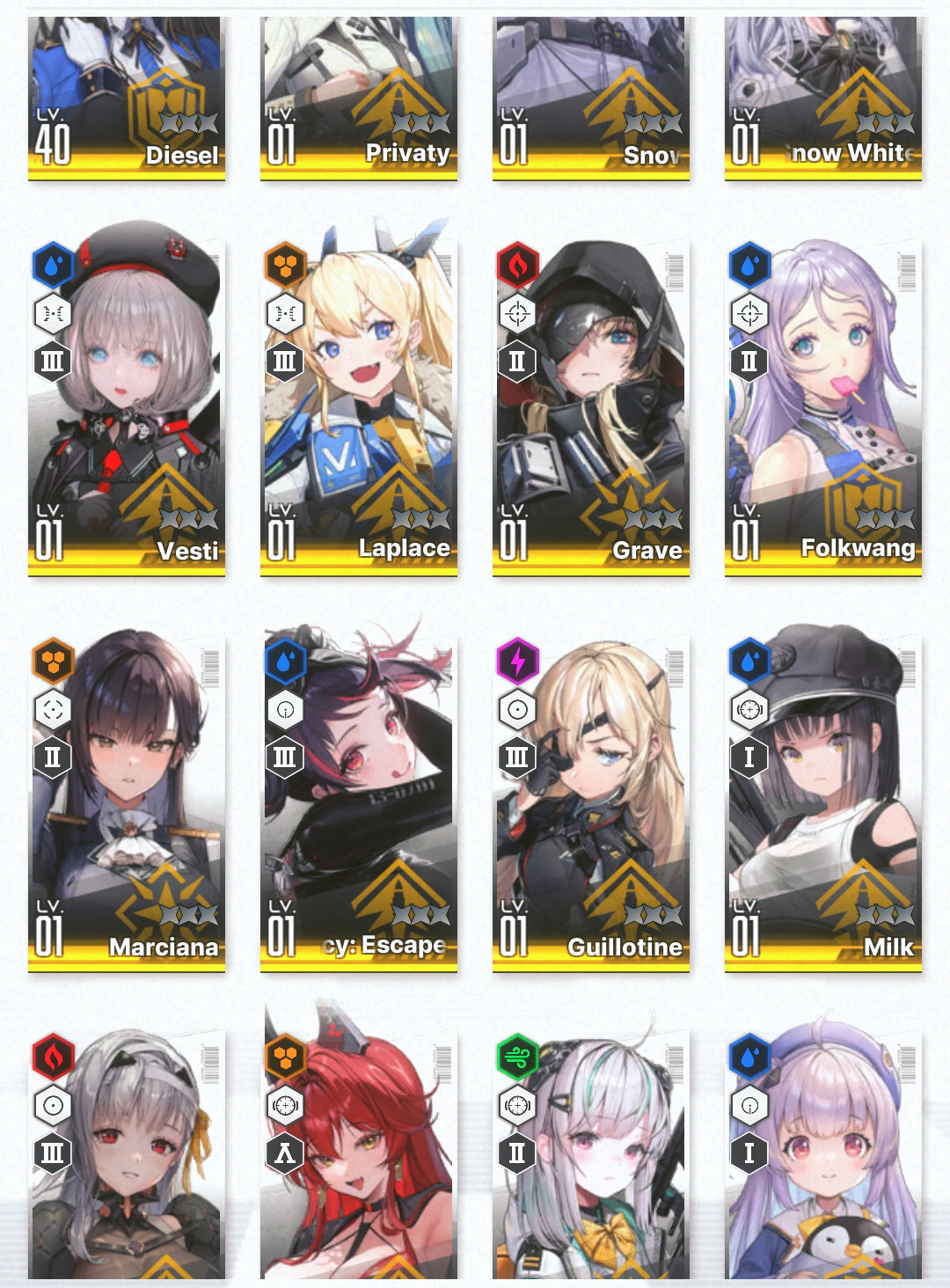 [NA]EN GODDESS OF VICTORY NIKKE 17SSR Red Hood+Skin+Modernia+Grave+Pri ...