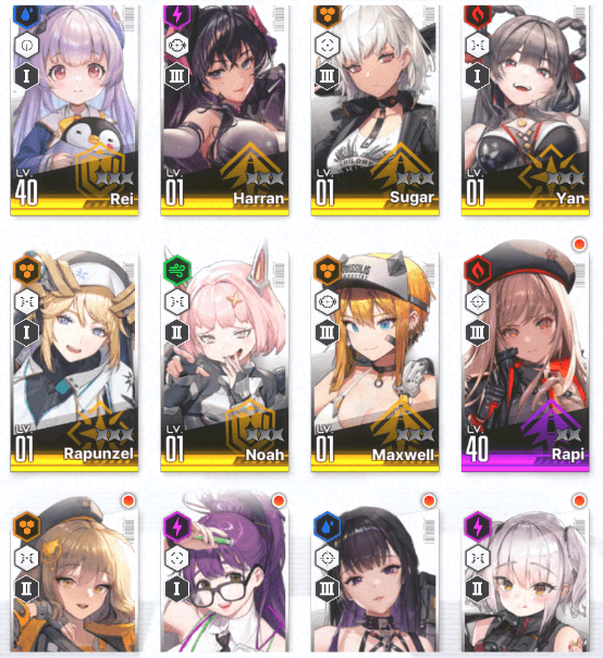 [NA]EN GODDESS OF VICTORY NIKKE 6SSR Harran+Rapunzel+Noah+Yan+Sugar++ ...