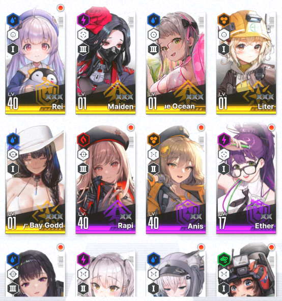 [NA]EN GODDESS OF VICTORY NIKKE Bay Goddess Mary+Neon+Liter+Maiden+Rei ...