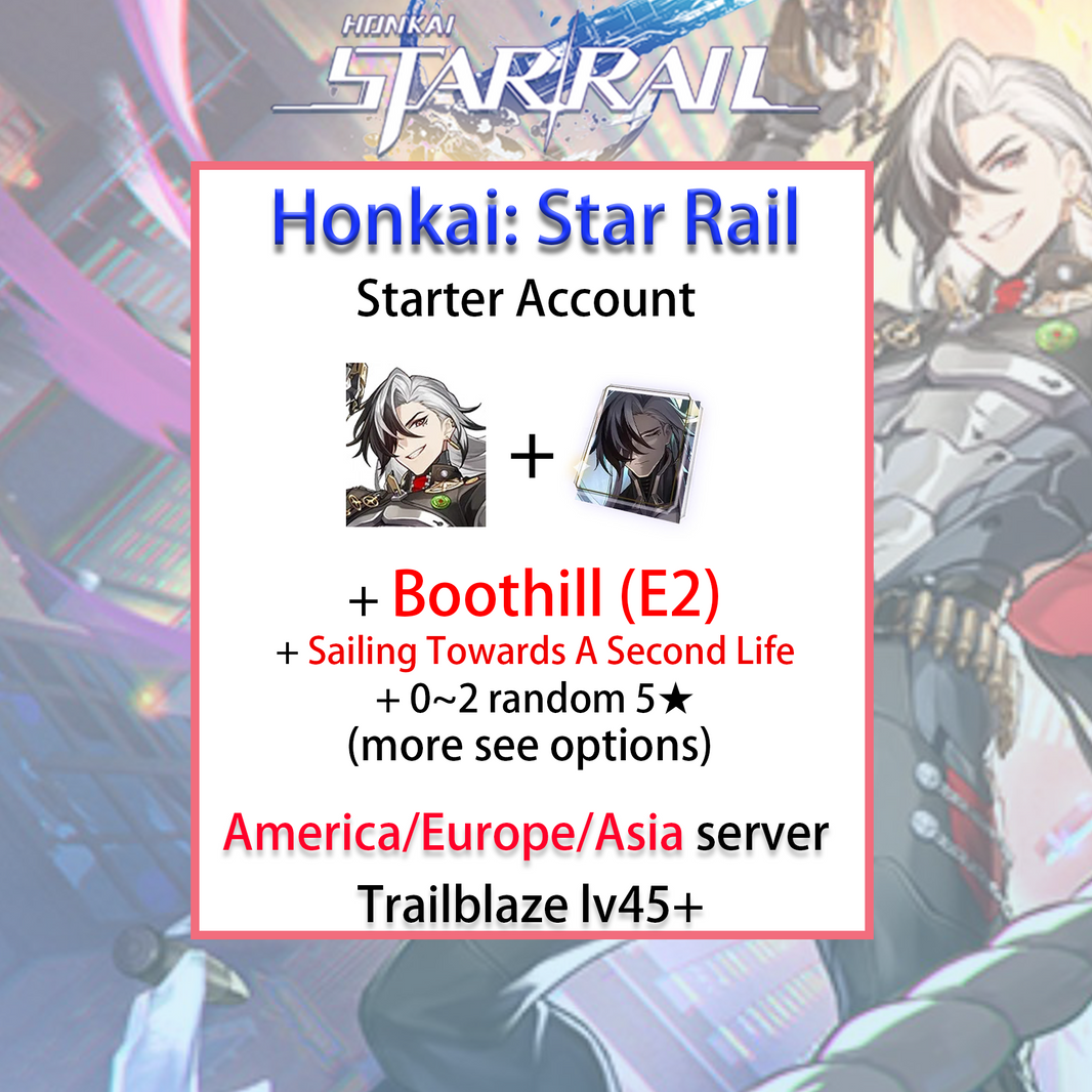 [NA/EU/ASIA] Honkai: Star Rail Starter/Endgame Account America Europe ...
