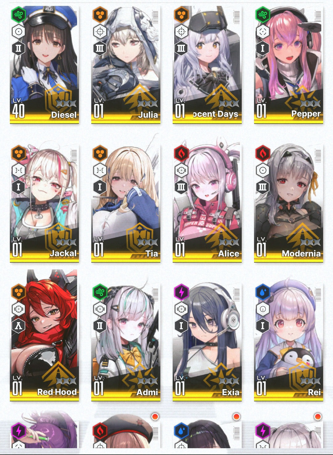 [NA]GODDESS OF VICTORY NIKKE 12SSR Modernia+skin+Red Hood+9k gems+18 a ...