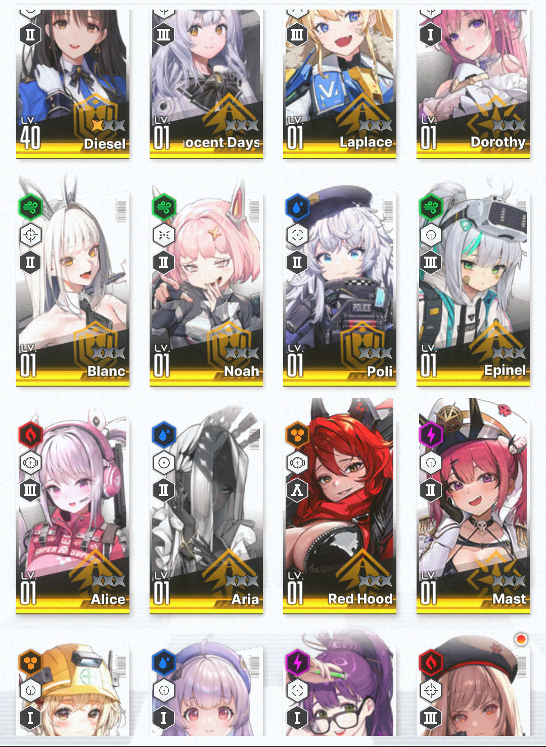[NA]GODDESS OF VICTORY NIKKE 14SSR Liter+Dorothy+Red Hood+Noah+Alice+E ...