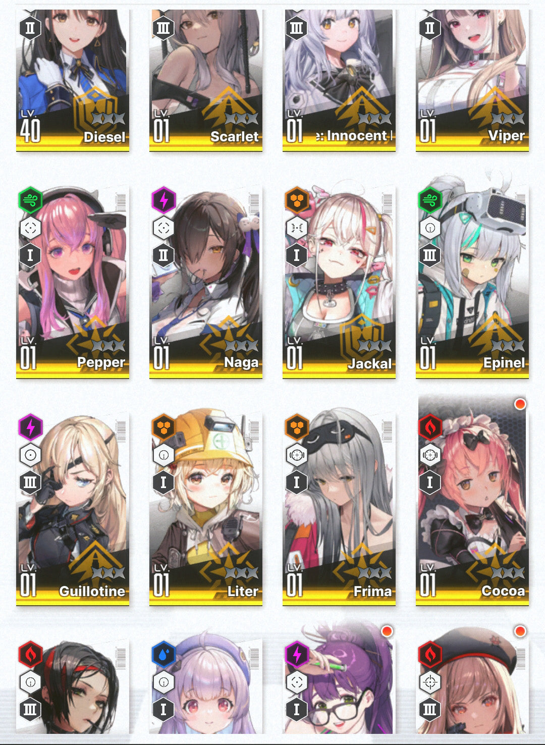 [NA]GODDESS OF VICTORY NIKKE 14SSR Liter+Scarlet+Jackal+Cocoa+Frima+Re ...