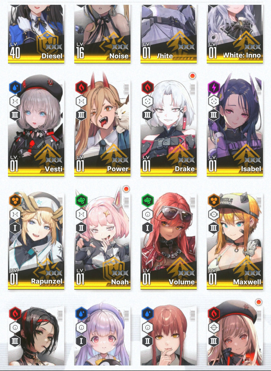 [NA]GODDESS OF VICTORY NIKKE 15SSR Makima+Coatoff+Power+Volume+ starte ...