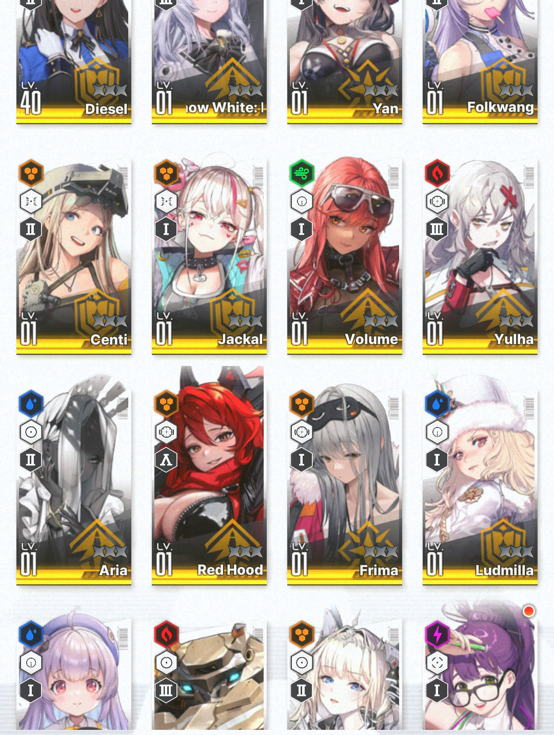 [NA]GODDESS OF VICTORY NIKKE 15SSR Red Hood+Crown+Jackal+Yan+Aria+Volu ...