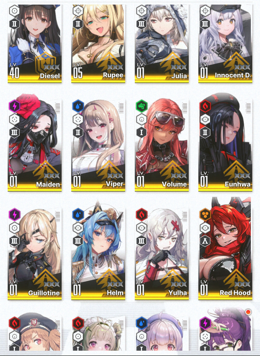 [NA]GODDESS OF VICTORY NIKKE 15SSR Red Hood+Soda+Volume+Julia+Rupee+Yu ...