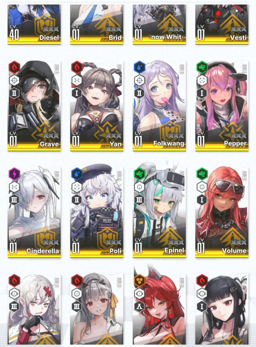 [NA]GODDESS OF VICTORY NIKKE 22SSR Modernia+skin+Crown+Red Hood+Skin+C ...