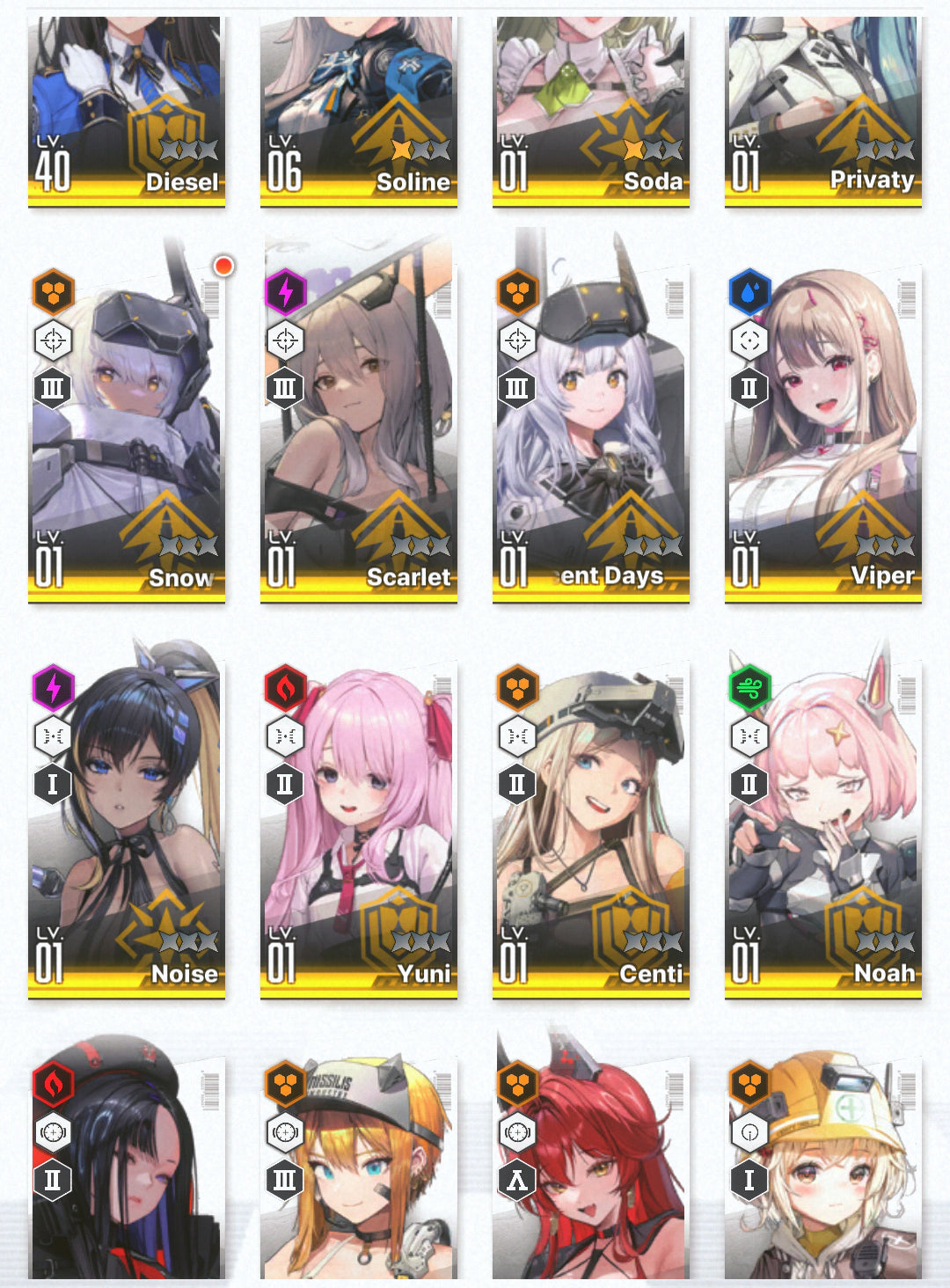 [NA]GODDESS OF VICTORY NIKKE 22SSR+Pity Scarlet+Red Hood+Skin+Liter+2x ...