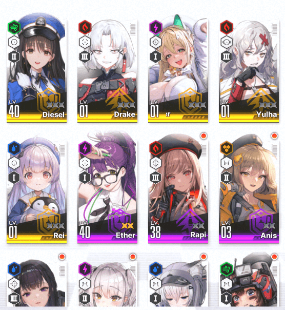 [NA]GODDESS OF VICTORY NIKKE 4SSR Winter Rupee+Drake+Yulha+Rei++ start ...