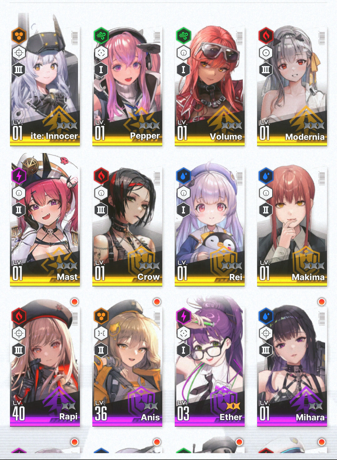 [NA]GODDESS OF VICTORY NIKKE Makima+Coatoff+Modernia+skin+Volume+Himen ...