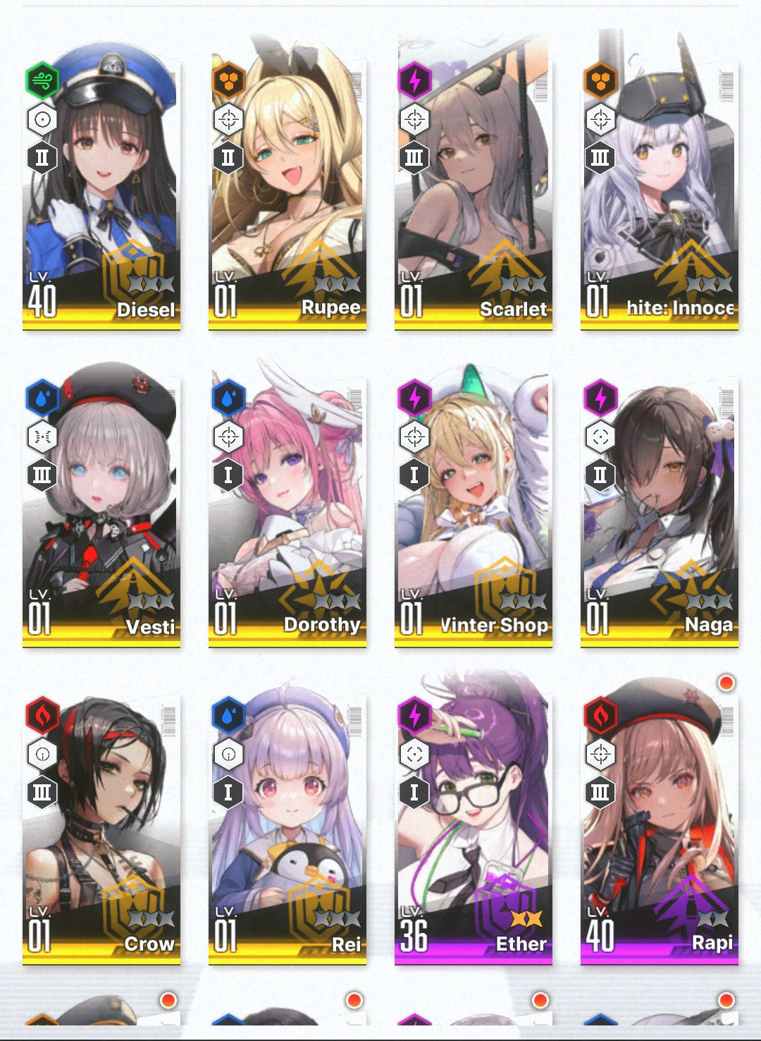 [NA]GODDESS OF VICTORY NIKKE Scarlet+Dorothy+Winter Rupee+Himeno+Rei++ ...