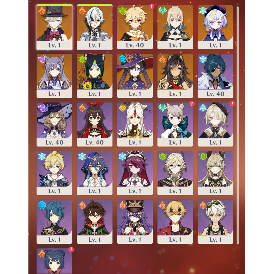 [NA][INSTANT] Genshin Impact C2 Arlecchino+BiS Signature + Lyney+R2 Bi ...