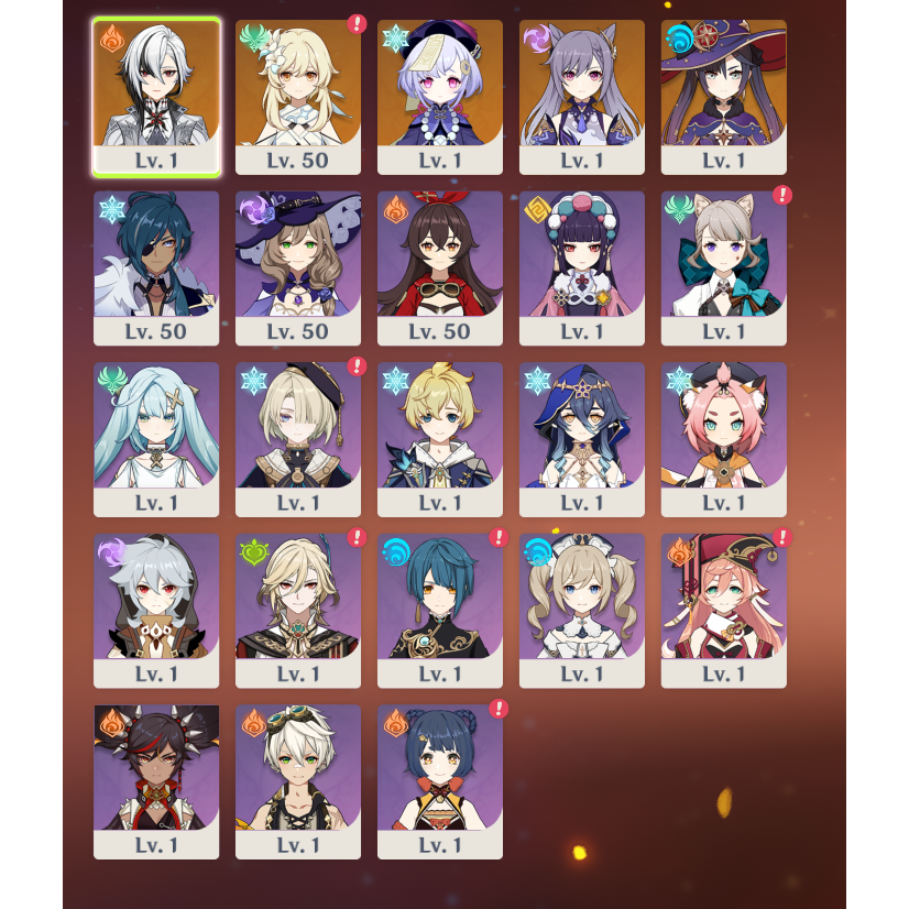 [NA][INSTANT] Genshin Impact C3 Arlecchino+BiS Signature + Qiqi Keqing ...