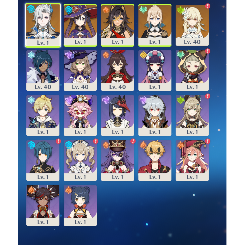 [NA][INSTANT] Genshin Impact C4 Neuvillette+BiS Signature + C1 Jean AR ...