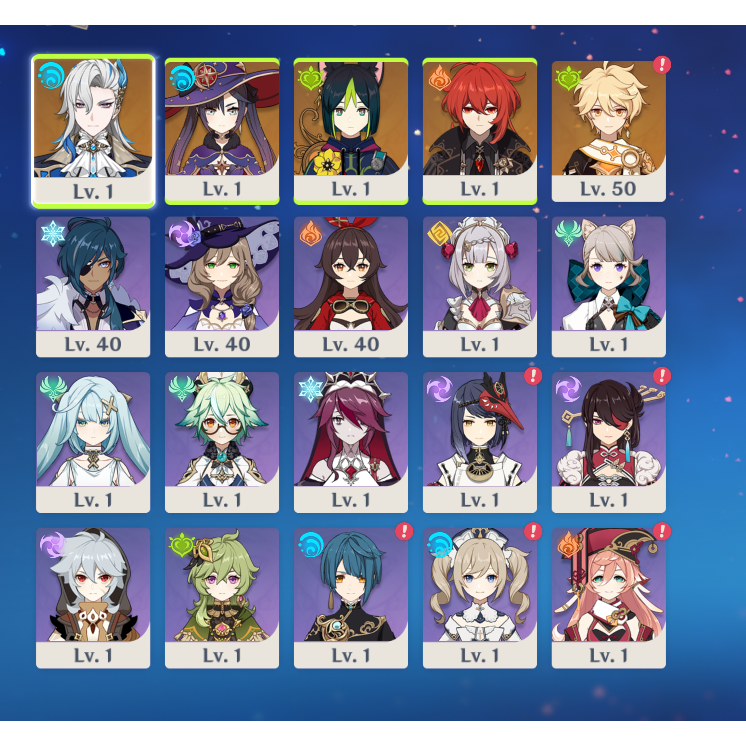 [NA][INSTANT] Genshin Impact C4 Neuvillette+BiS Signature + Diluc Tigh ...