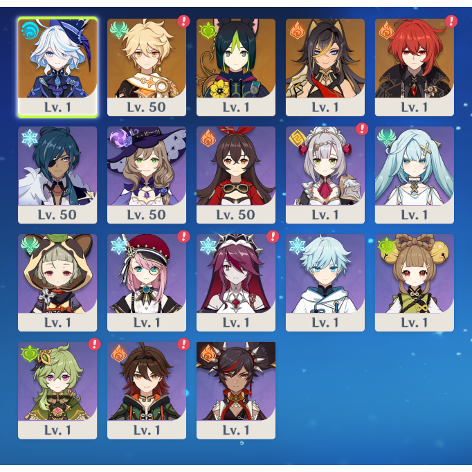 [NA][INSTANT] Genshin Impact C5 Furina C1 Diluc + 17 intertwined Fate ...