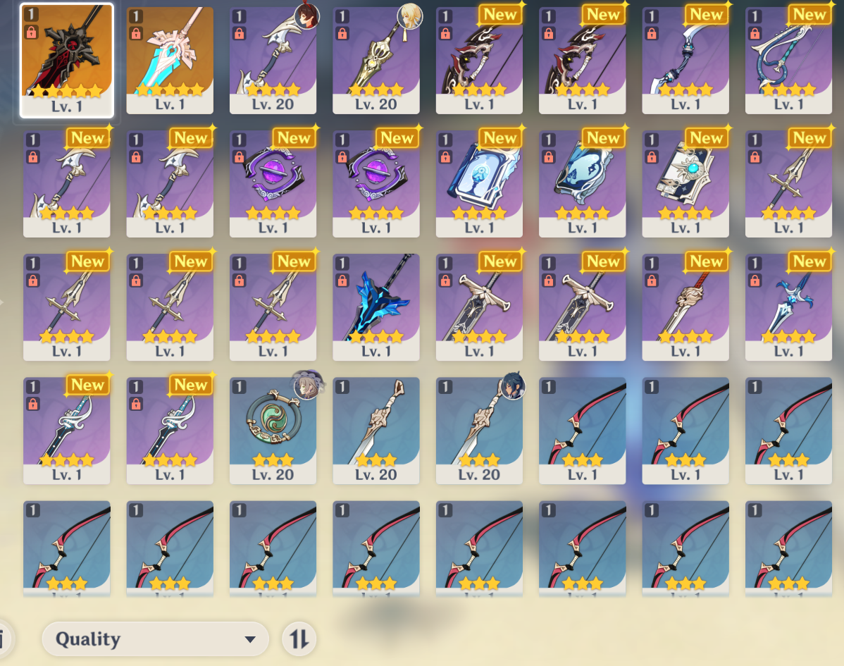 [NA][INSTANT] Genshin Impact C5 Furina Diluc+Wolf + 17 Intertwined Fat ...