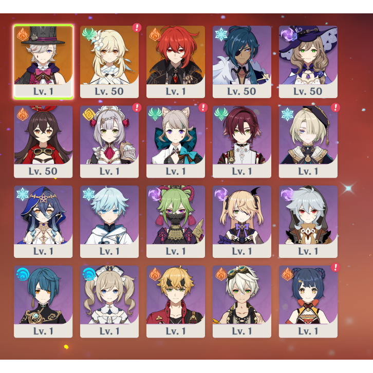 [NA][INSTANT] Genshin Impact Lyney +BiS Signature Bow AR50 AMERICA Sta ...