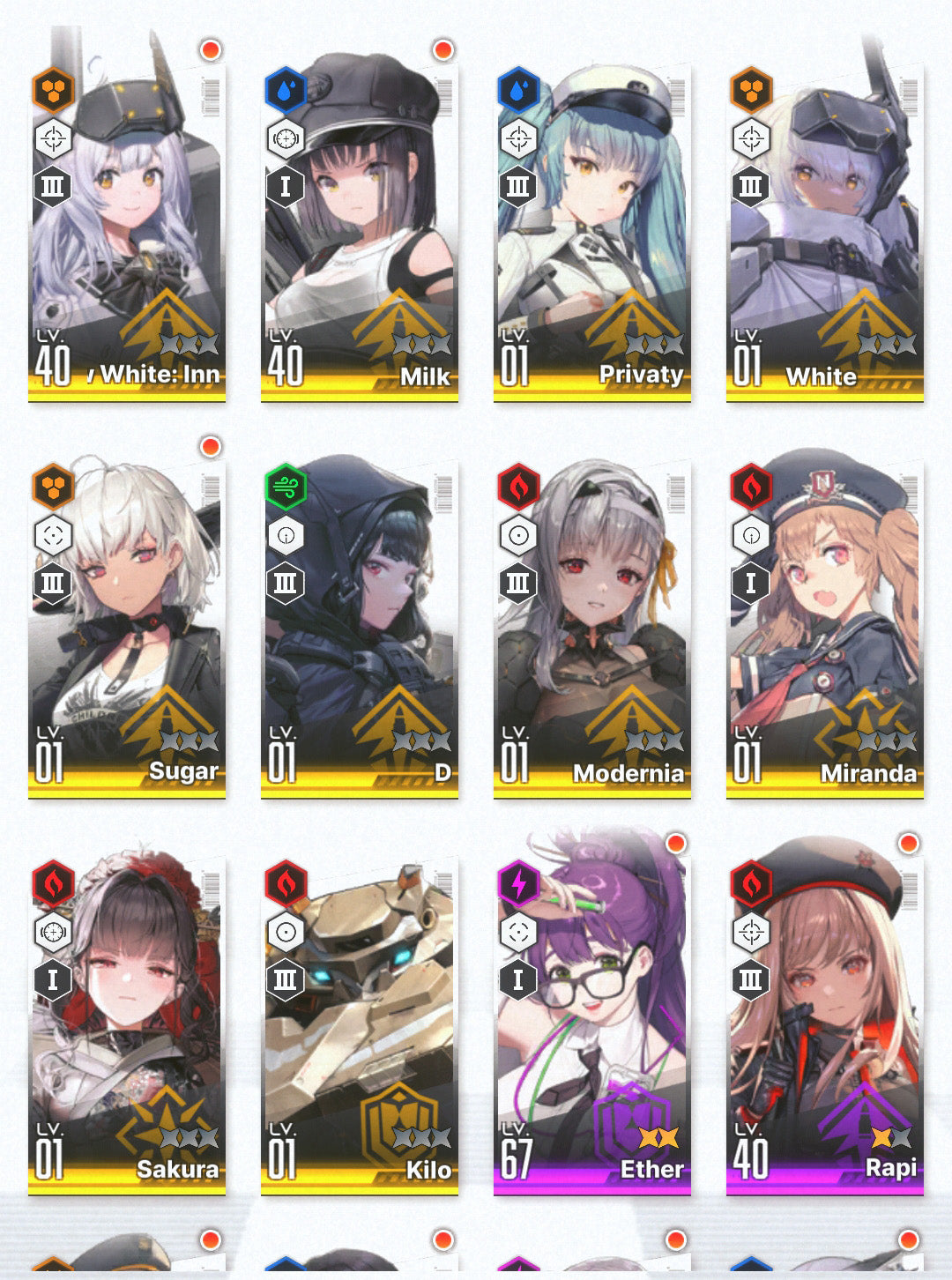 [NA][INSTANT] GODDESS OF VICTORY NIKKE 10SSR Modernia+Milk+Sakura+D+Pr ...