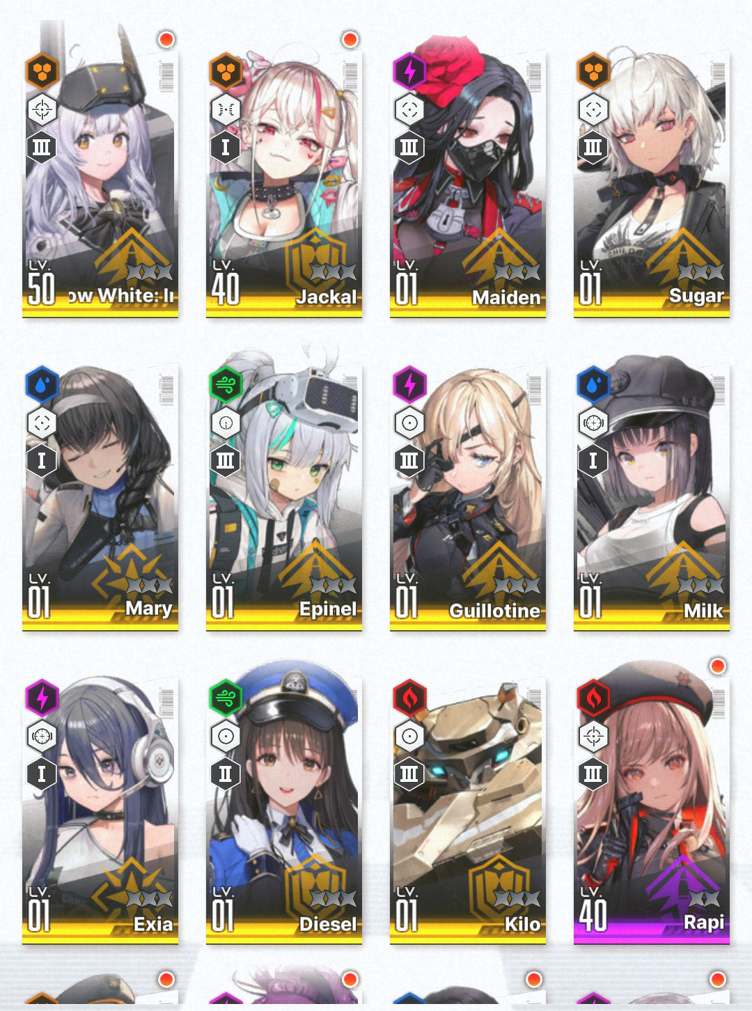 [NA][INSTANT] GODDESS OF VICTORY NIKKE 11SSR Jackal+Guillotine+Exia+Ma ...