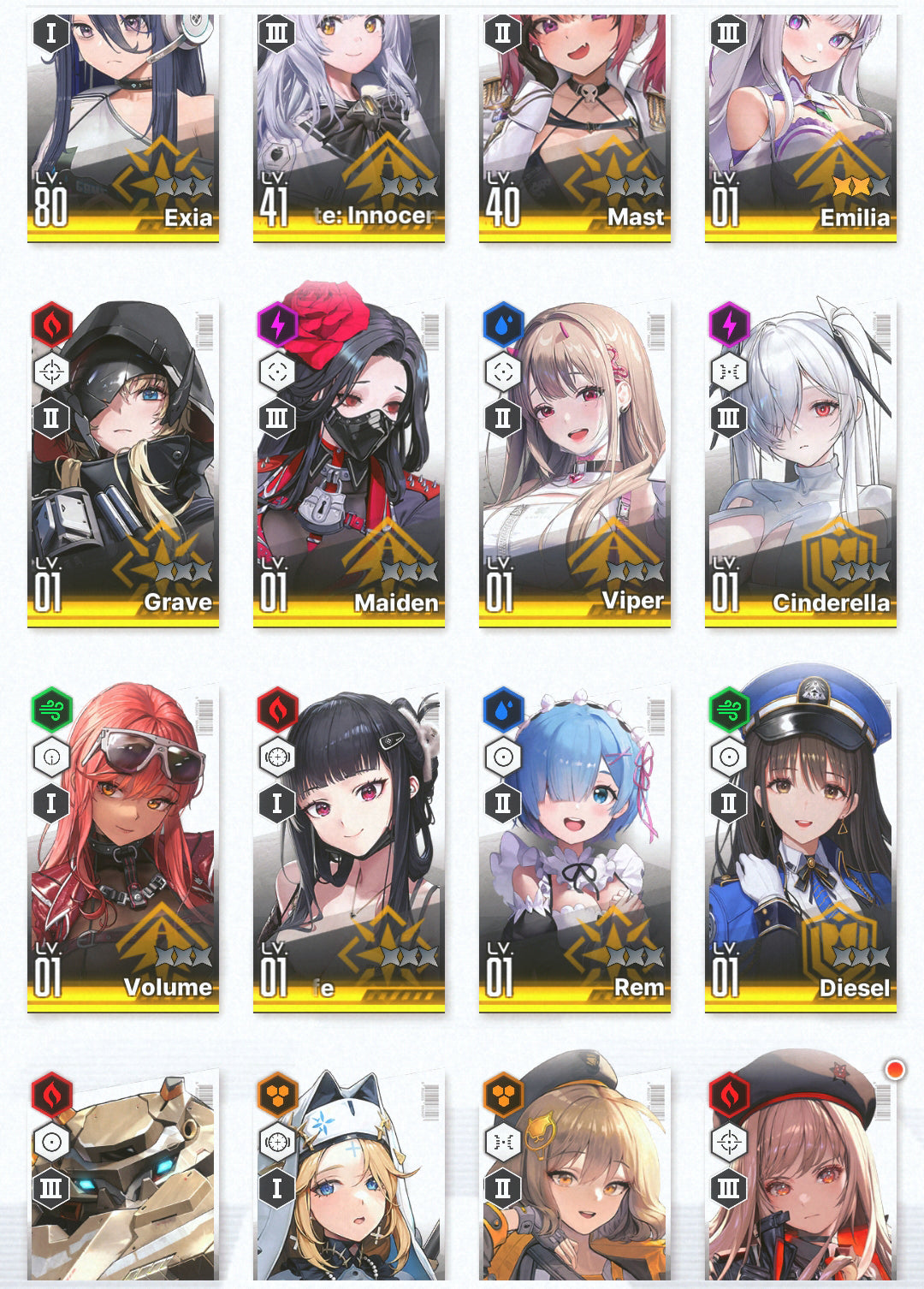 [NA][INSTANT] GODDESS OF VICTORY NIKKE 14SSR 3 Emilia+Rem+skin+Ram+Cin ...