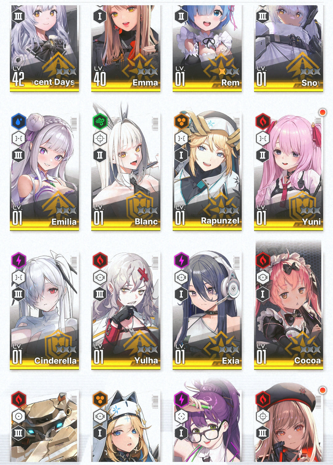 [NA][INSTANT] GODDESS OF VICTORY NIKKE 14SSR+Pity Emilia+Rem+skin+Ram+ ...