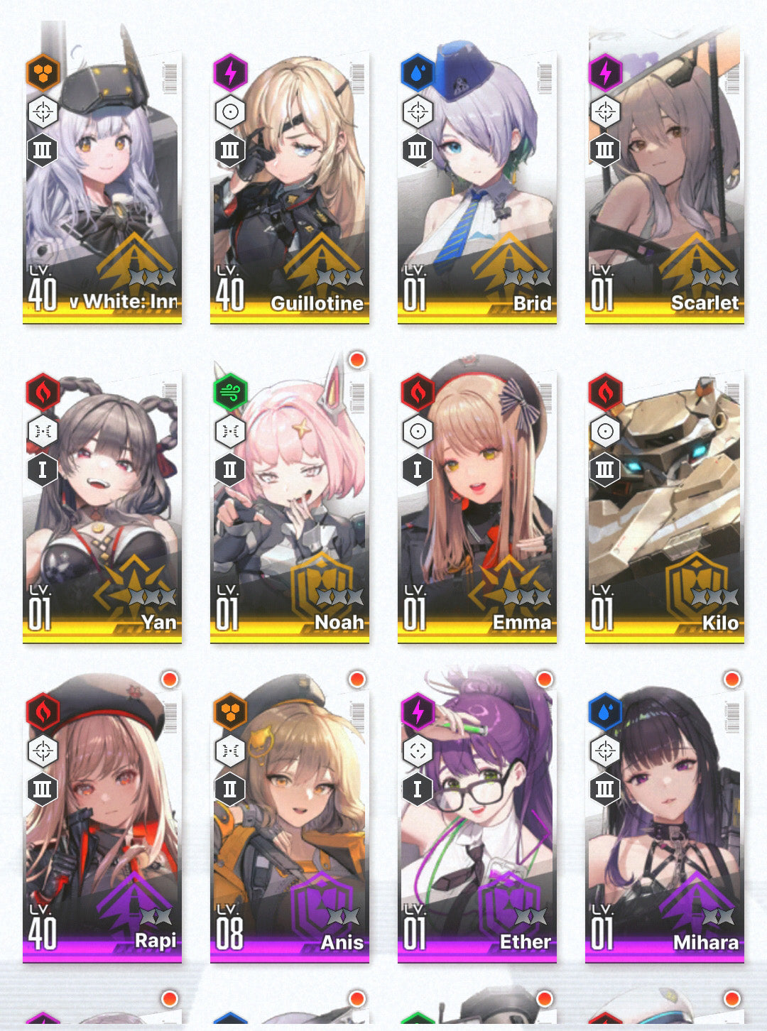 [NA][INSTANT] GODDESS OF VICTORY NIKKE 6SSR Yan+Noah+Guillotine+Emma+B ...