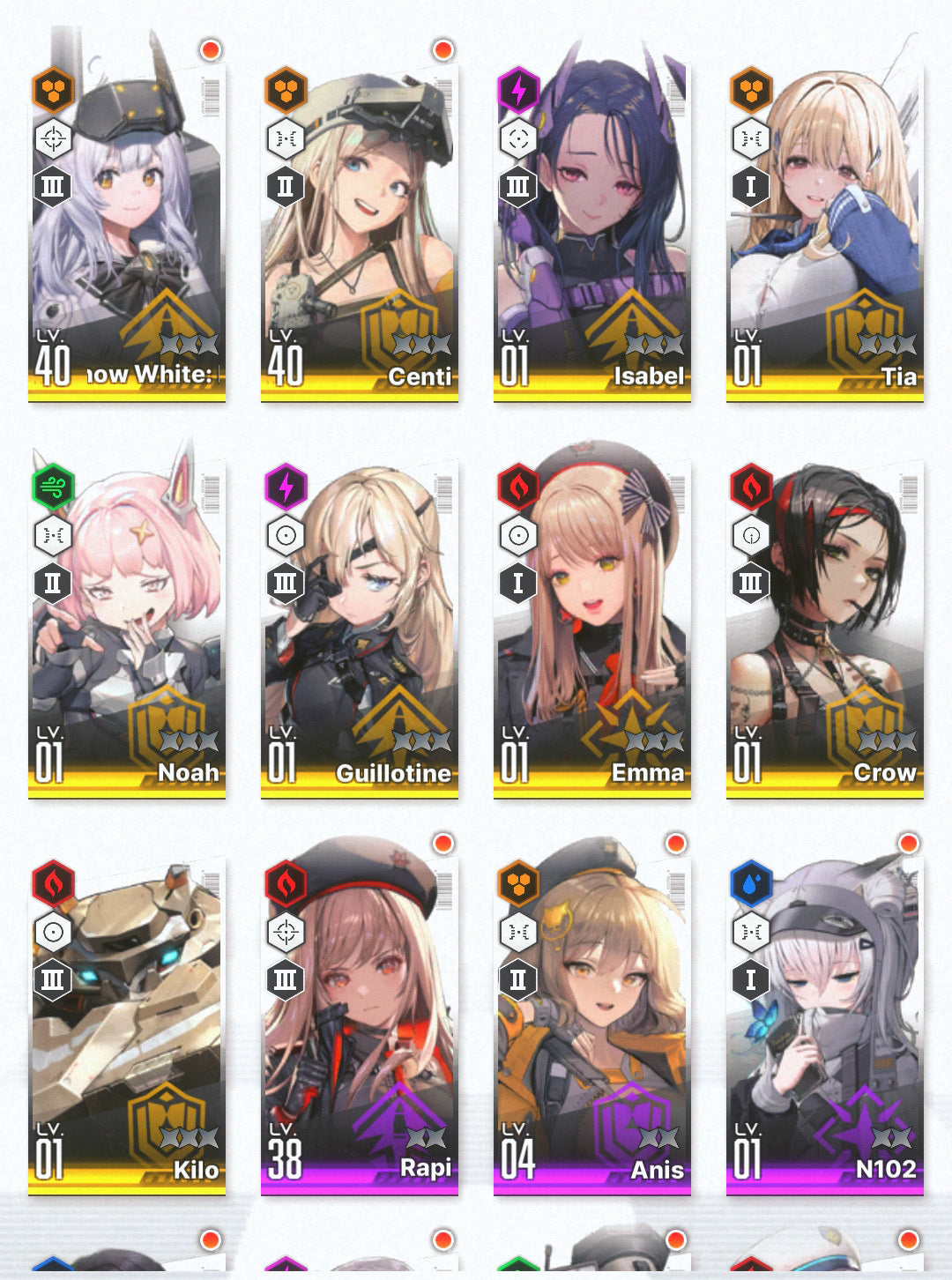 [NA][INSTANT] GODDESS OF VICTORY NIKKE 9SSR Tia+Isabel+Noah++ starter ...